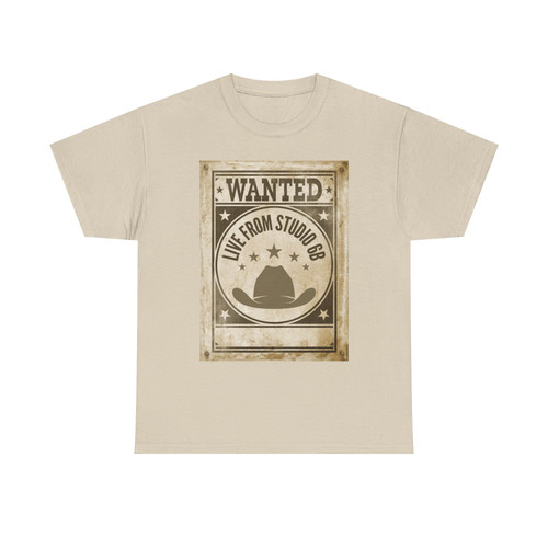 Wanted LFS6B Unisex Heavy Cotton Tee | Live From Studio 6B
