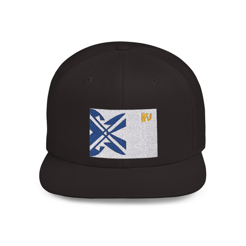 Anakins Podracing Flag Flat Bill Snapback | Rebel Scum Apparel