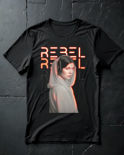 Rebel Scum Leia Tee | Rebel Scum Apparel