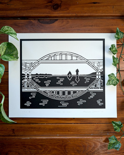 Hoan Bridge Poster | MadisonDawneStudios