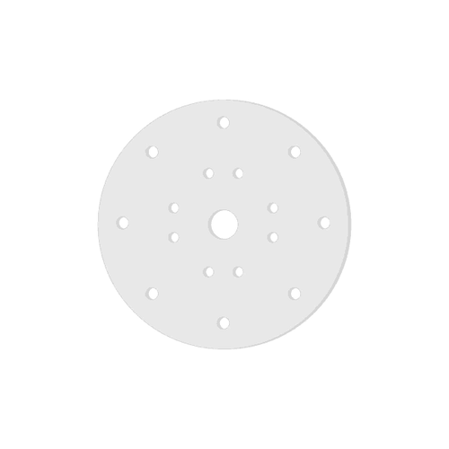 Abrasive Sponge Disc, 6"Dia, Ultrafine 1200Grit, 20pk. - 50-4003-2F ...