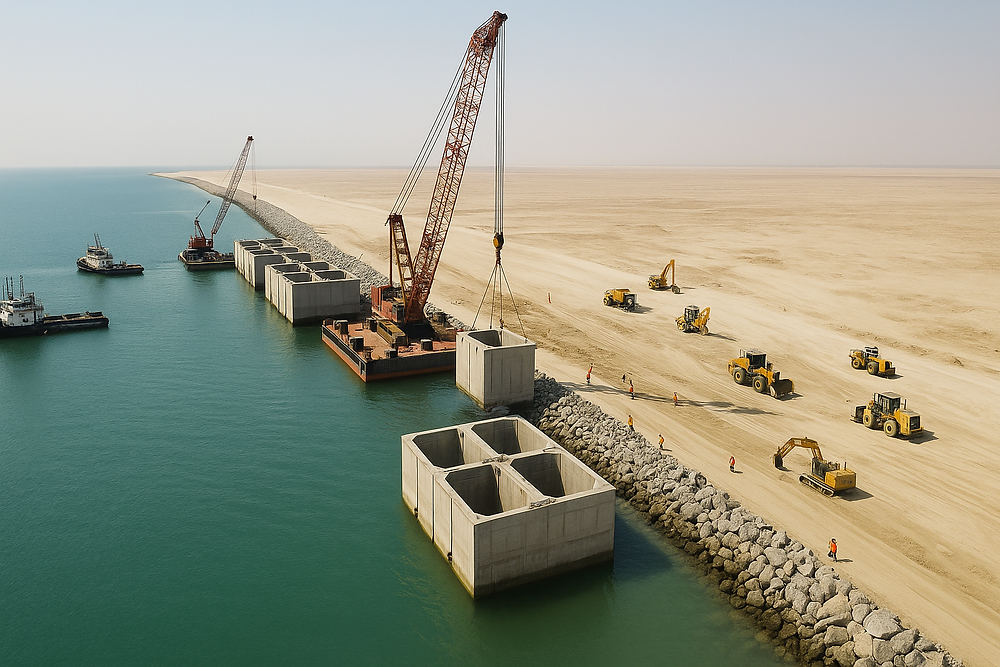 NMDC and Etermar Deliver UAE’s First Caisson-Based Quays: A New Era in ...