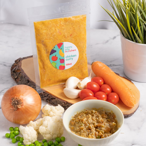 Chicken Curry with rice | Happy Little Munchers