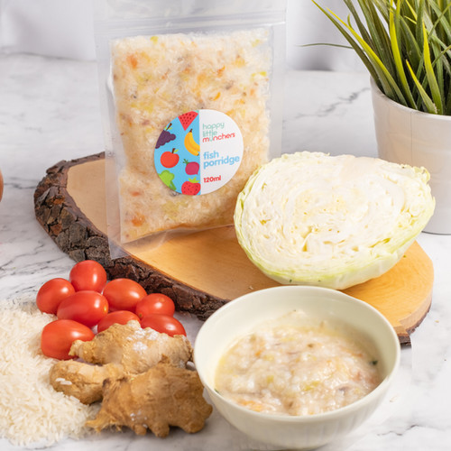 Fish Porridge | Happy Little Munchers