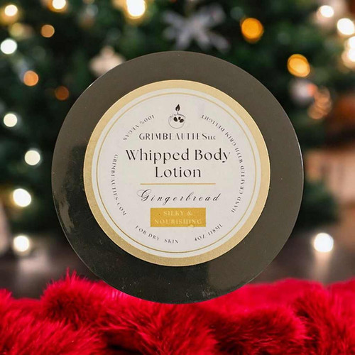 Gingerbread 4oz Whipped Body Lotion | Grim Beauties LLC