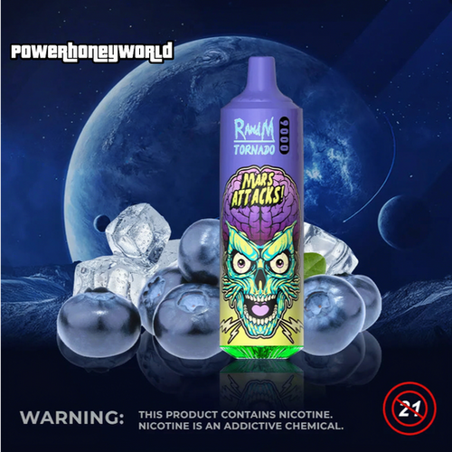 Puff 9K - Blueberry Ice 🫐 | Puff Randm Tornado 9000