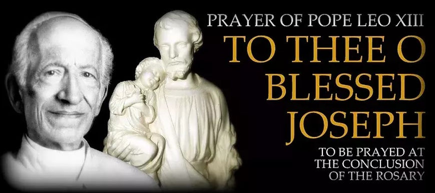TO THEE O BLESSED JOSEPH | saintjoseph