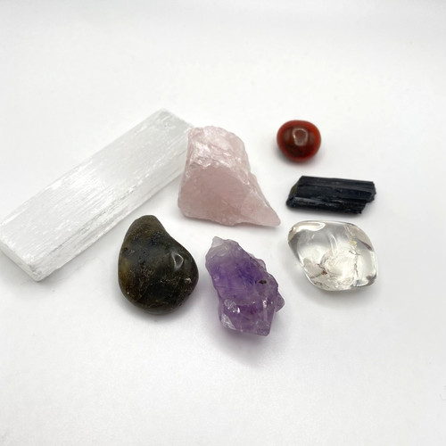 Beginner's Crystal Set - 7 Piece Crystal Kit | CRYSTAL + CRAFT