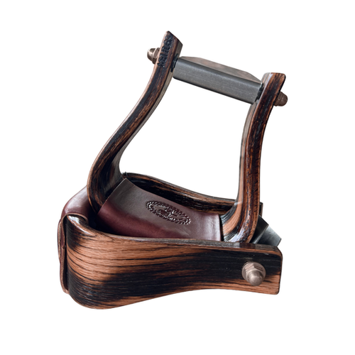 3" Rustic Wrangler Flat Bottom W Leveler | Miguel Aguilar Custom Saddles