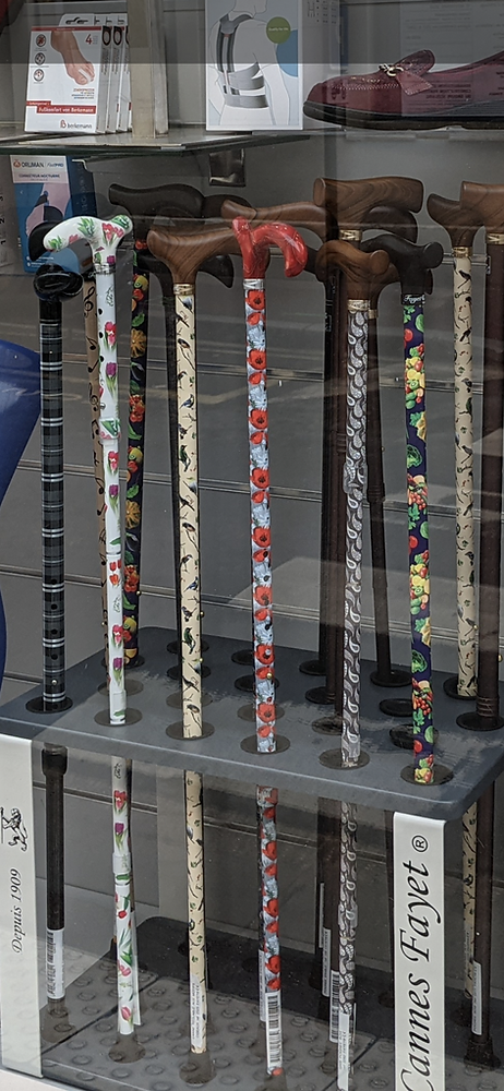 Nouvelle collection de cannes fabrication française de la maison Fayet.