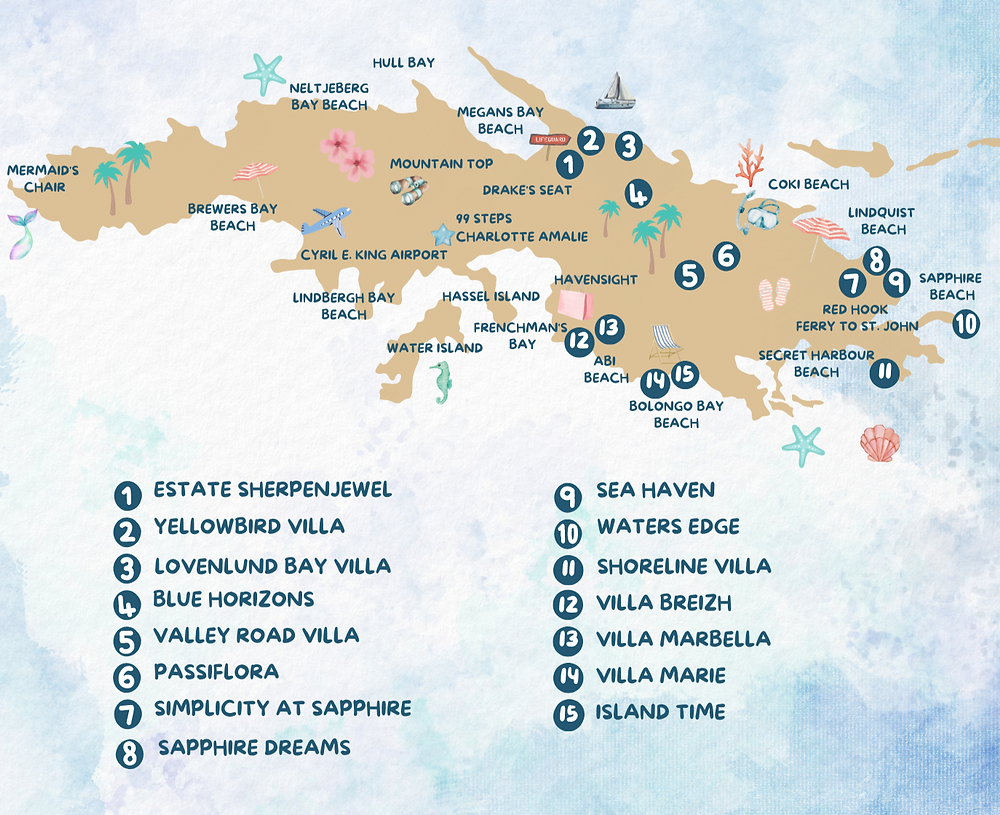Check Out Our Map of St. Thomas