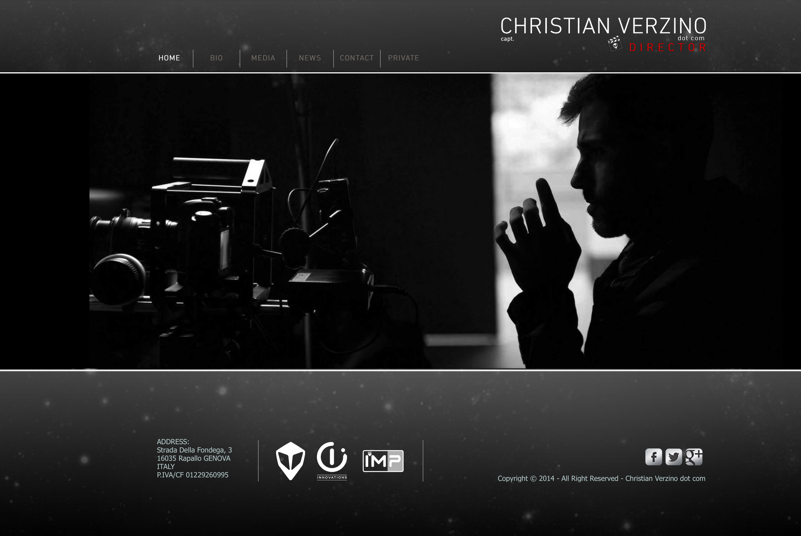 christian verzino web site