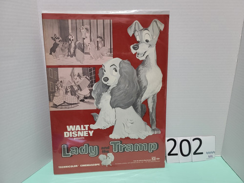 "Walt Disney's Lady And The Tramp" Movie Promotional Material ...