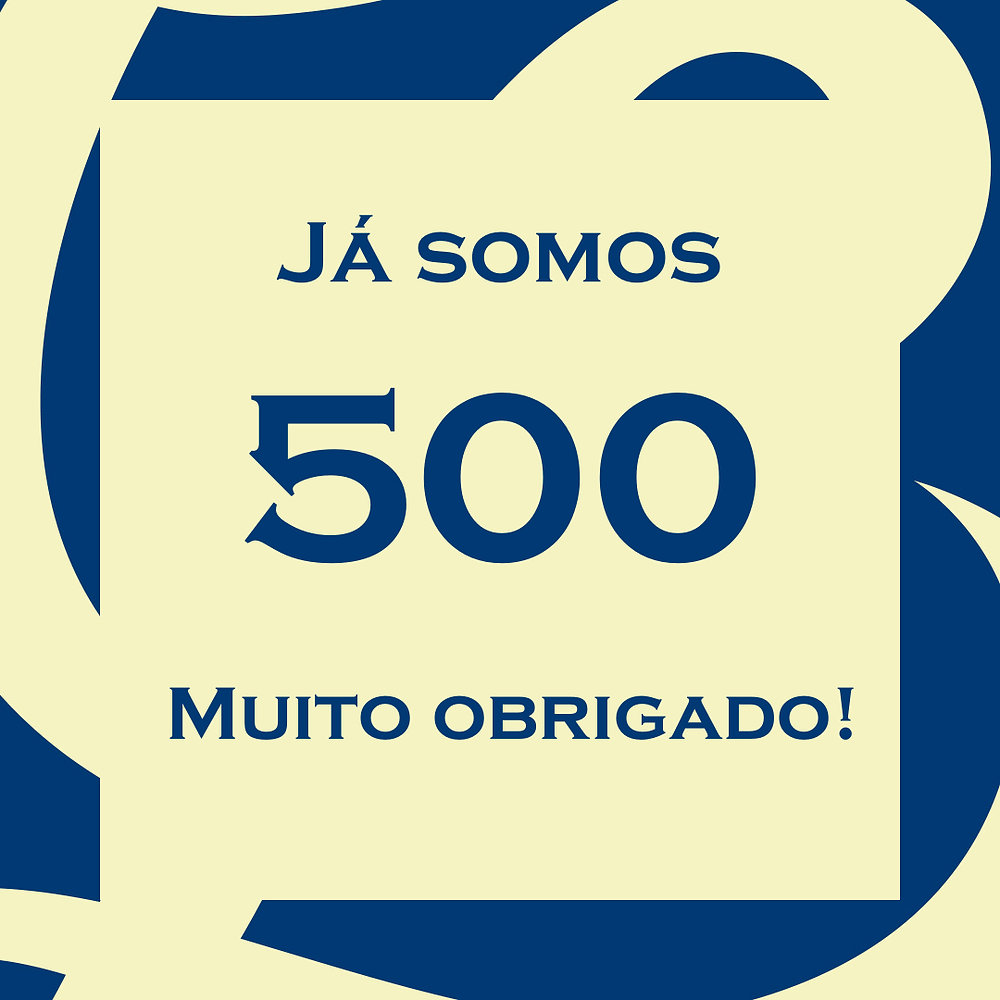 500 curtidas no Facebook!