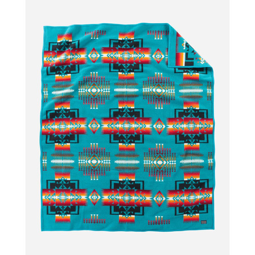 Chief Joseph | Pendleton Blanket | Turquoise | Gathered: A Native M