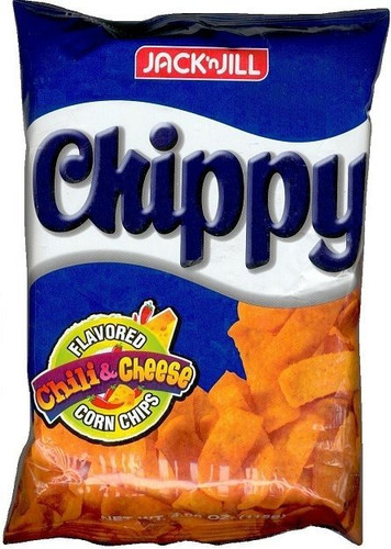 J&J Chippy Chili & Cheese 50x110g upc 4800016641503 | Shiny Star Canada