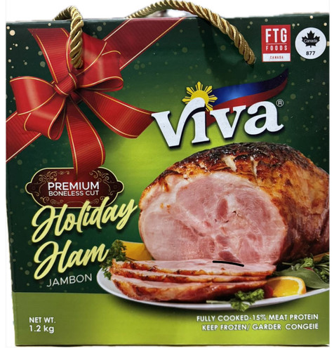 Viva Holiday Ham 1.2kg | Shiny Star Canada