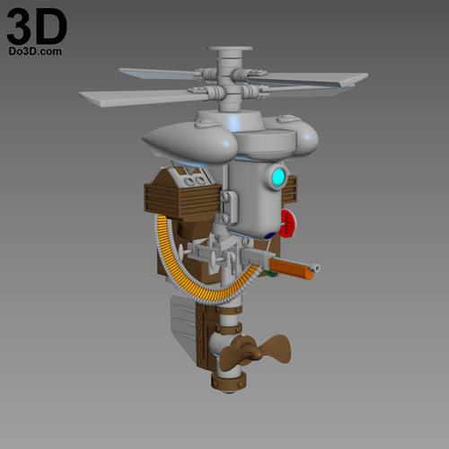 Security Bot Robot Bioshock | 3D Model Project #3367 | Do3D