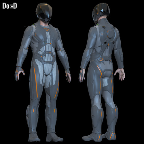 Rinzler Suit Tron Legacy Armor | 3D Printable Model STL Print #A599 | Do3D