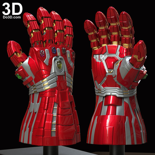 Hulk's Nano Infinity Gauntlet Type 003 Expanded | 3D Model Project ...