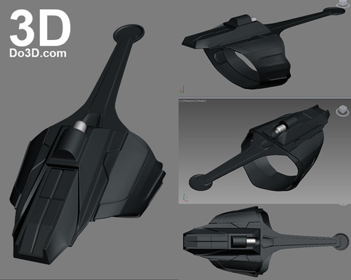 Spider-man Homecoming Web Shooter | 3D Model Project #1005 | Do3D