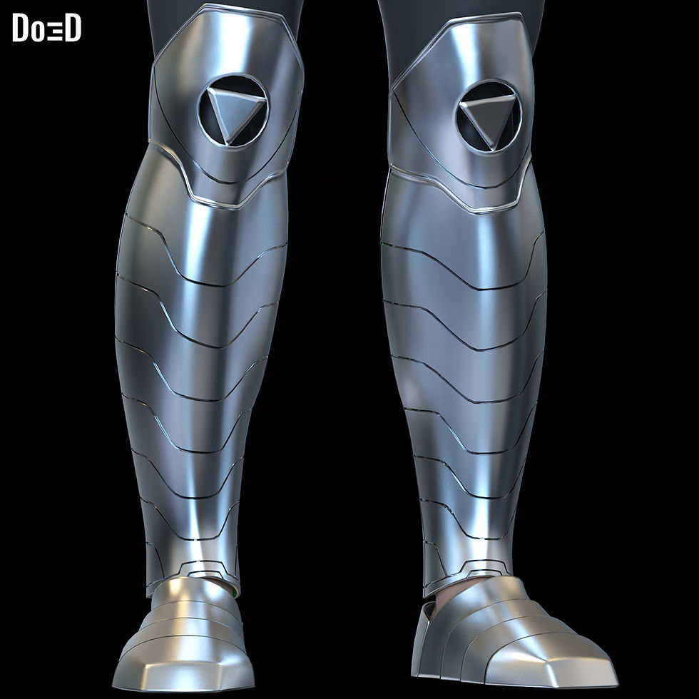 Gambit MCU Leg Armor Only | 3D Printable Model #G111 | Do3D