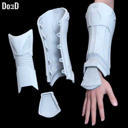 Daisy Johnson Quake's Gauntlet Agents of Shield | 3D Model Project #984 ...