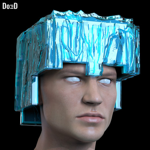 Diamond Armor Helmet ONLY Minecraft Movie | 3D Printable Model STL File ...