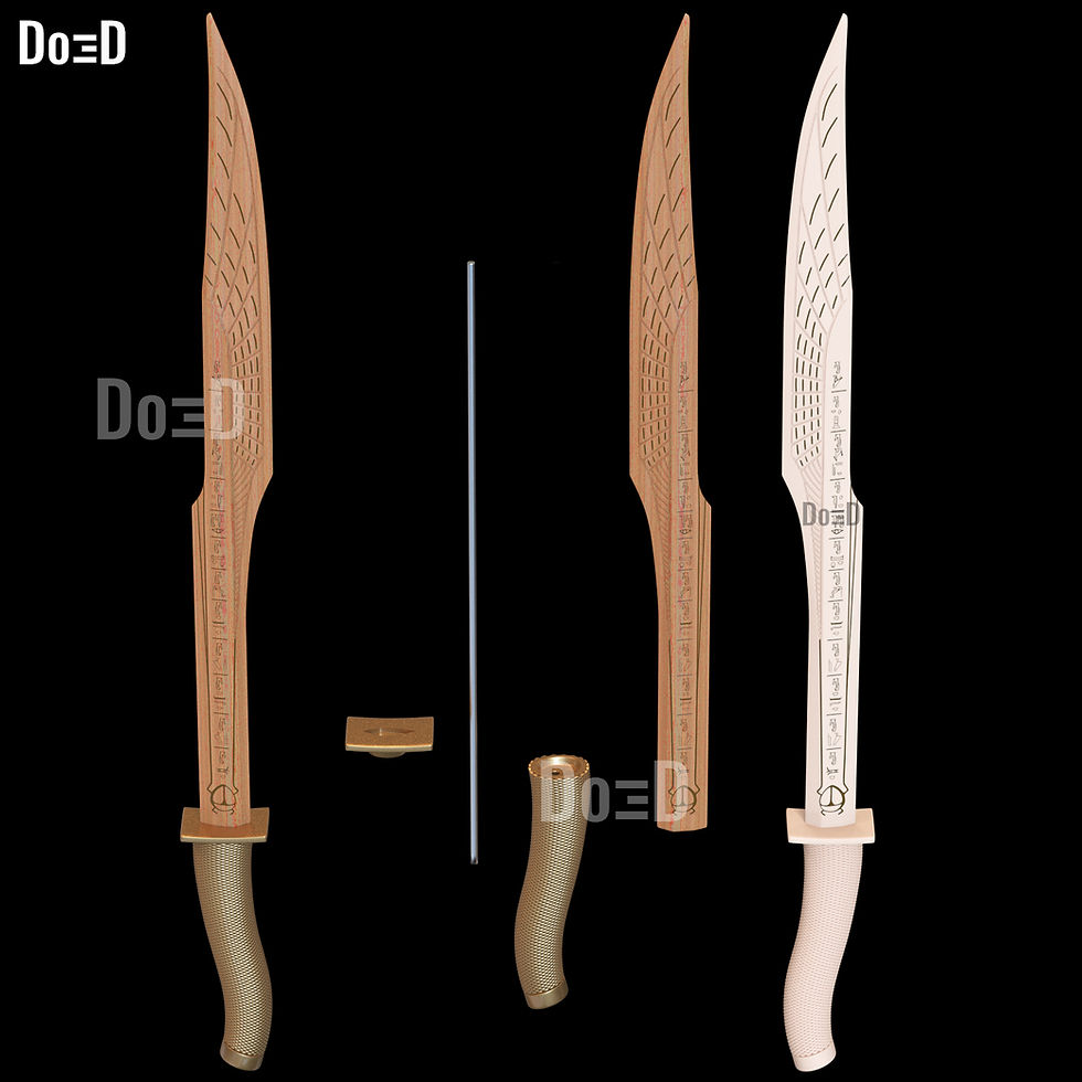 Layla Sword Moon Knight Katana Weapon 3D Printable Model File #L2439 | Do3D