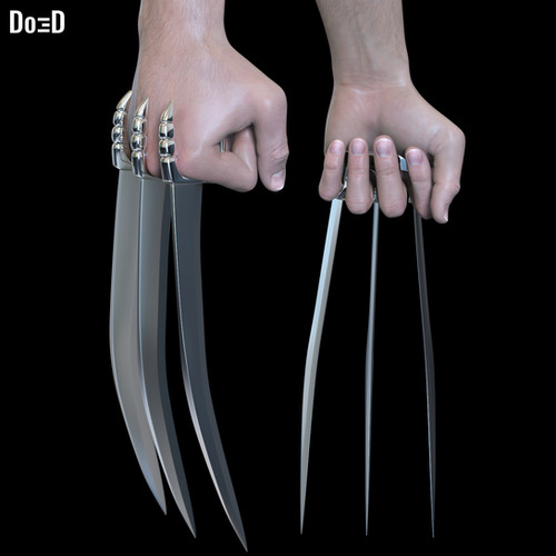Wolverine X-Men Days of the Future Past Claws only | 3D Printable Model ...
