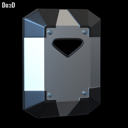 Beskar Trooper Shield Super Commando Mandalorian 3D Printable Model STL #BS77 | Do3D