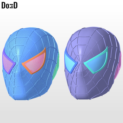 Spider-Man 2002 Raimi Mask Face Shell Helmet | 3D Printable Model STL ...