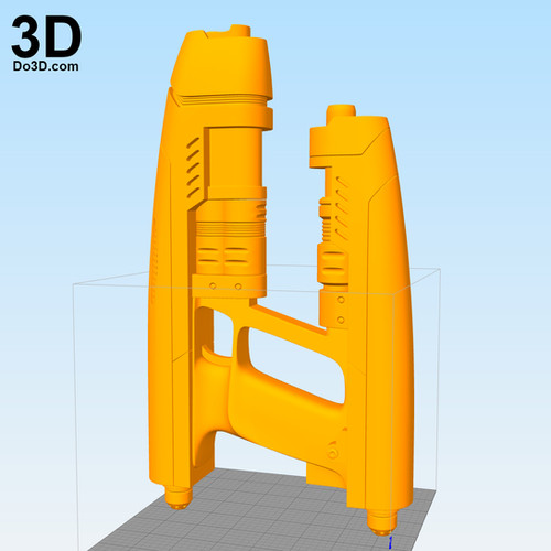 Star-Lord Gun Rifle Blaster Star Lord | 3D Model Project #1132 | Do3D