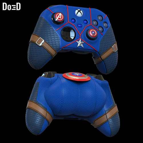 Captain America Xbox Controller Case Cover | 3D Printable Model Print ...