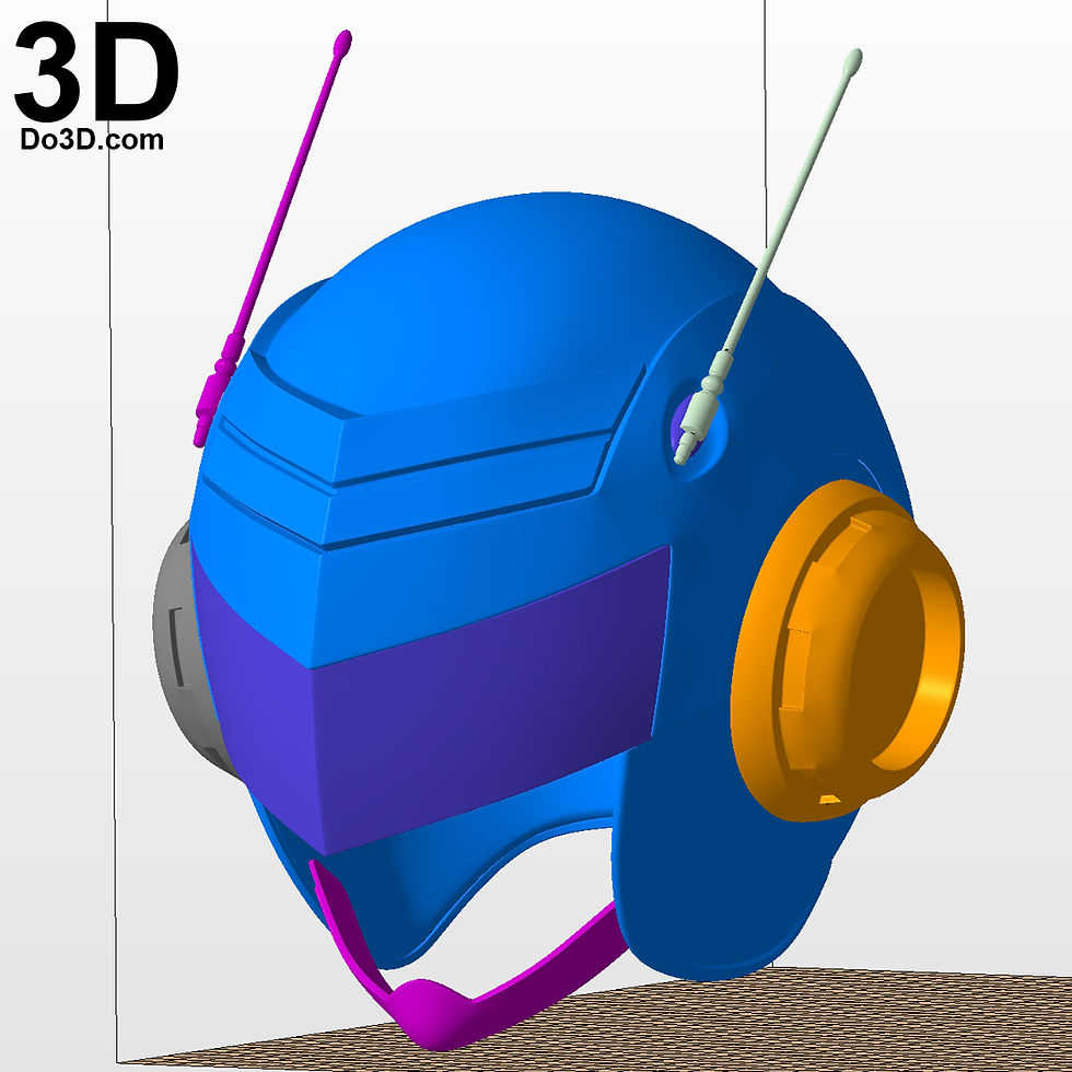SaiyaMan Gohan Helmet Dragon Ball | 3D Model Project #2593 | Do3D
