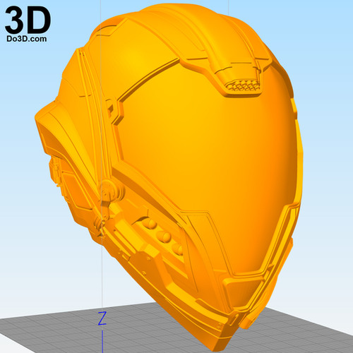 UEE Navy Flight Helmet | 3D Printable Model #4393 | Do3D