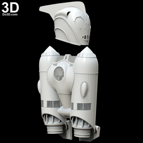 The Rocketeer Rocket Cirrus X-3 Jet Pack and Helmet | 3D Printable ...