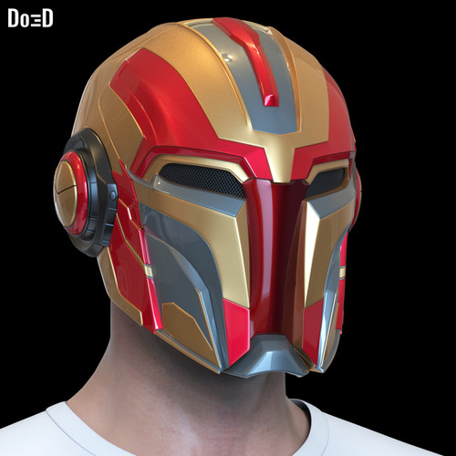 X Soldier 004 Helmet | 3D Printable Model STL File #XS004 | Do3D