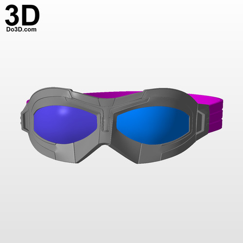 3D Printable Model: Falcon Goggles | File Format STL #FL441 | Do3D