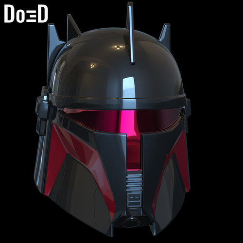 Helmet Dark Trooper phase 4 Moff Gideon | 3D Printable Model STL File # ...