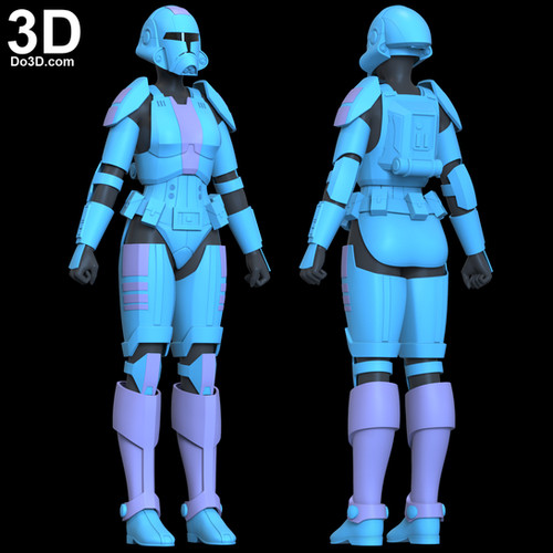 Republic Trooper Armor Star Wars The Old Republic | 3D Model Project ...
