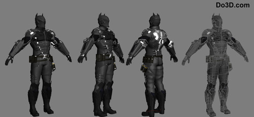 Arkham Knight Armor Suit | 3D Model Project #26 | Do3D