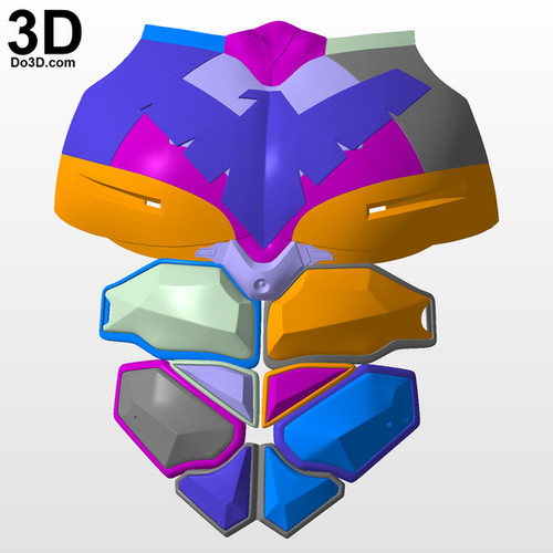 Nightwing Chest Armor | 3D Printable Model #3339 | Do3D