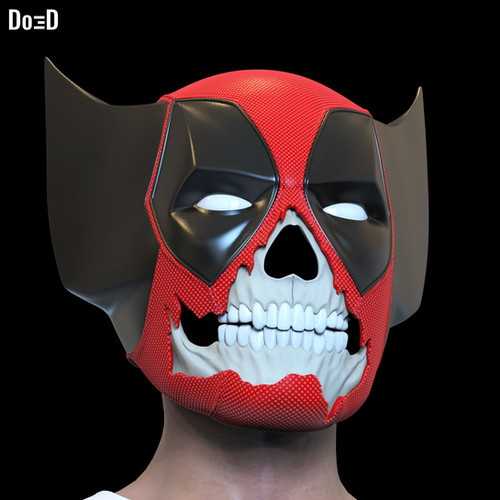 Poolverine Skull (Deadpool 3 Wolverine Variant) 3D Printable Model STL ...
