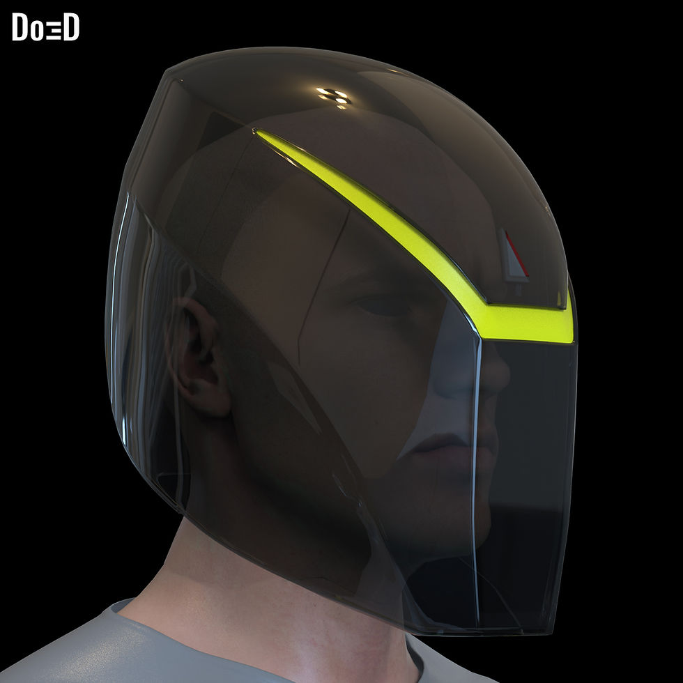 CLU Tron Legacy Helmet | 3D Printable Model #C299 | Do3D