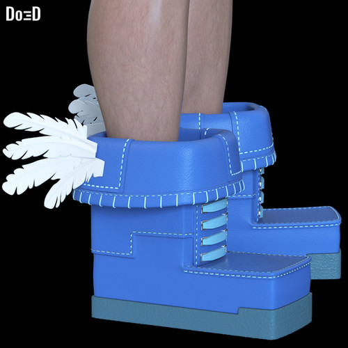 Boots of Swiftness Minecraft Movie | 3D Printable Model STL File #BOS77 ...