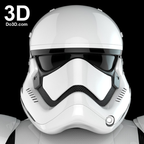 Stormtrooper TFA First Order Helmet Star Wars 3D Printable Model STL ...