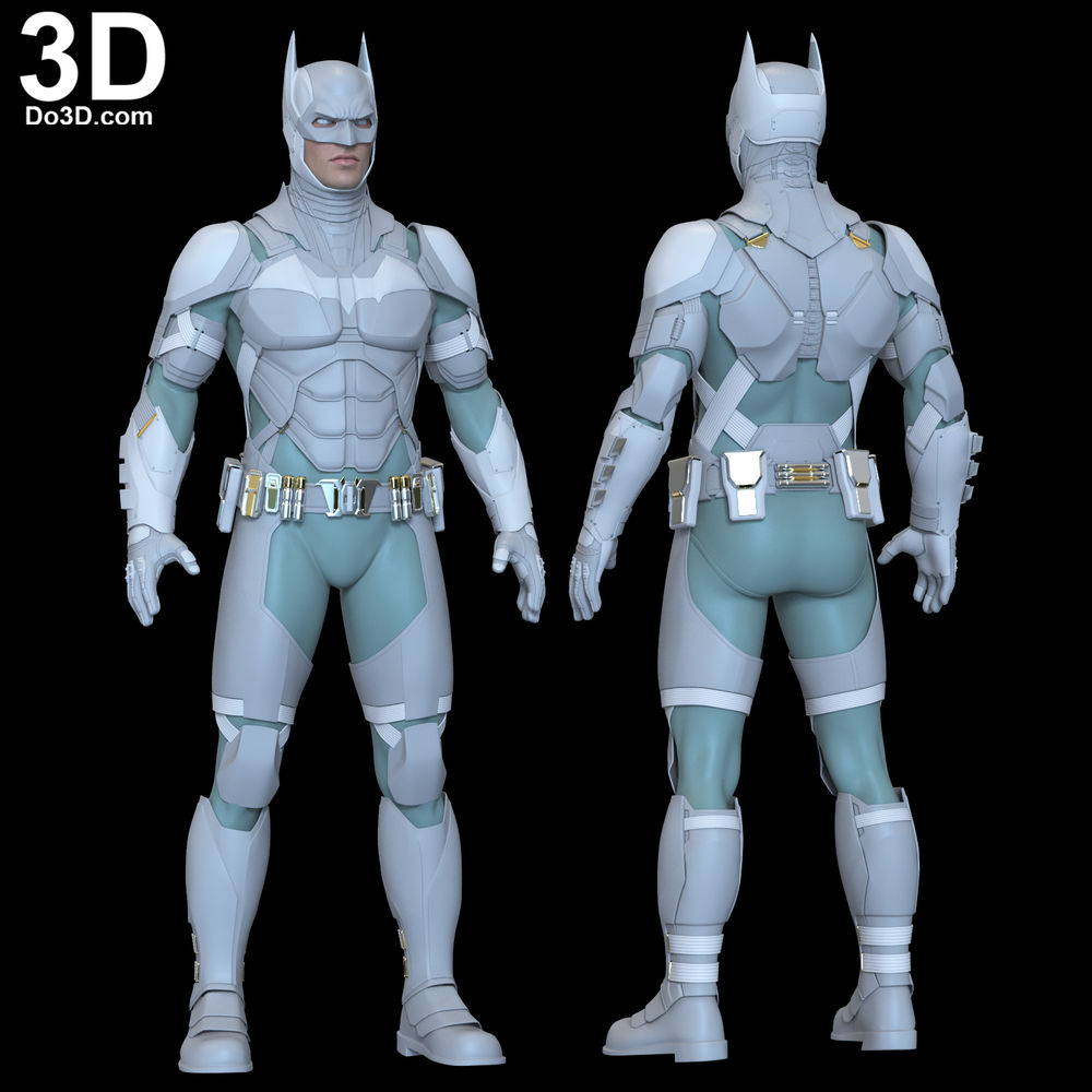 Take a closer look at Keith Christensen‘s Batman Concept Batsuit 3D ...