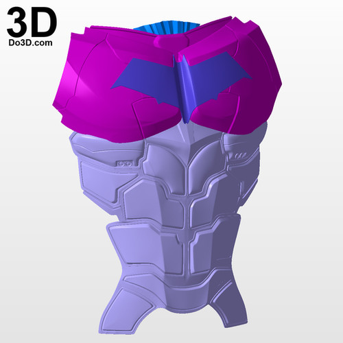 Red Hood Variant Chest Armor Type 2 | 3D Model Project #3100 | Do3D