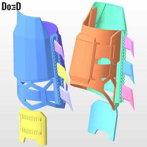 Ben Affleck Batman 2023 The Flash Gauntlets 3D Printable Model STL # ...